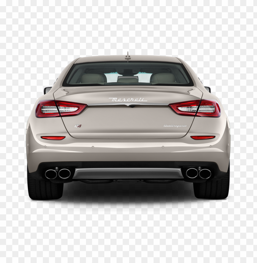 Free download | HD PNG silver maserati quattroporte rear profile ...