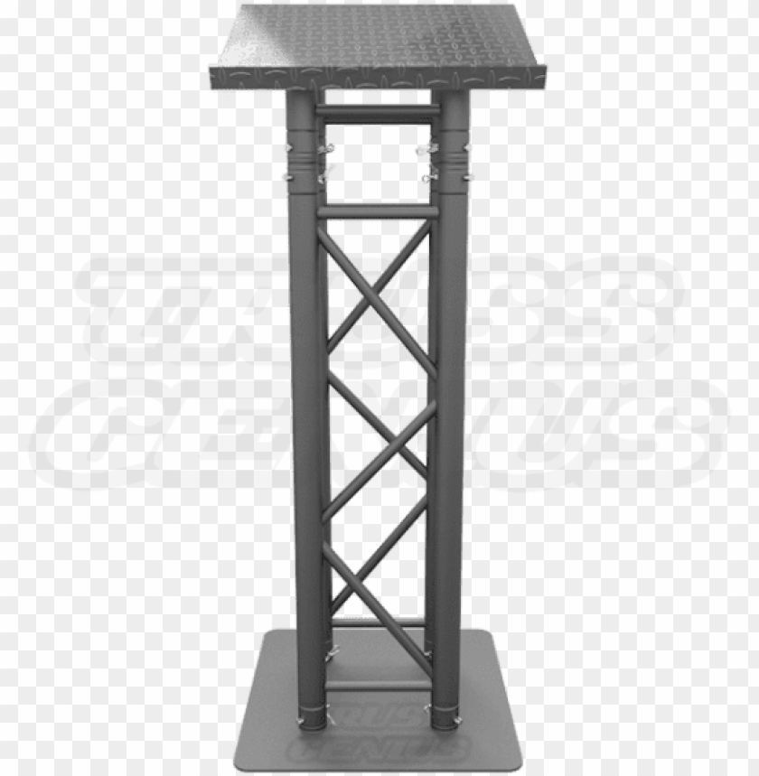 Free download | HD PNG matte black truss lectern lectern black truss ...