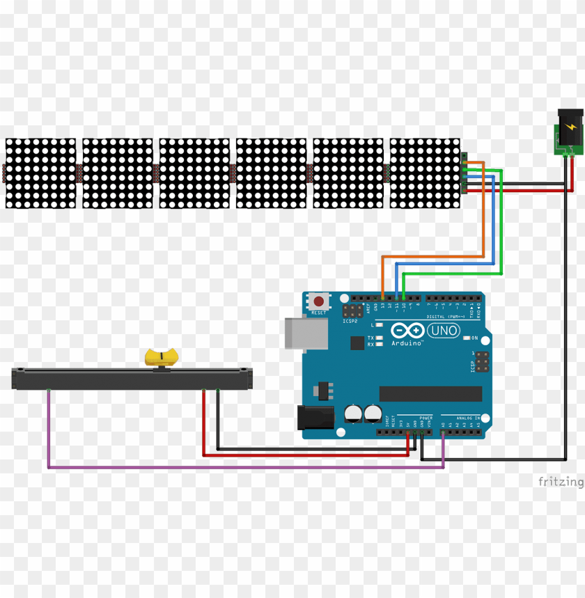 Free Download Hd Png Max7219 Matrix Arduino Object Following Robot