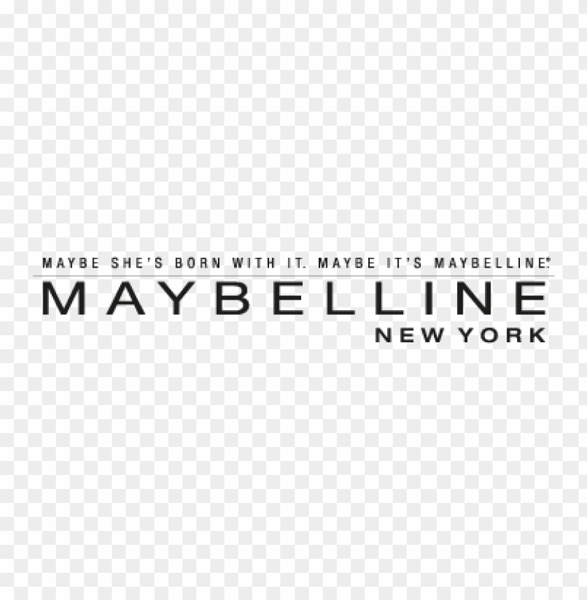 Download maybelline vector logo download free png - Free PNG Images ...