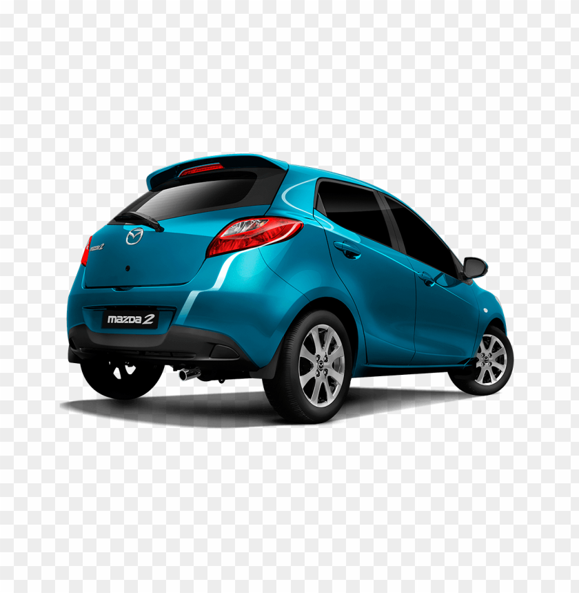 Free download | HD PNG blue mazda 2 hatchback rear side - Image ID ...