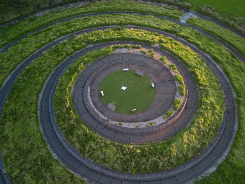 Free download | HD PNG maze spiral aerial view trail greenery landscape ...