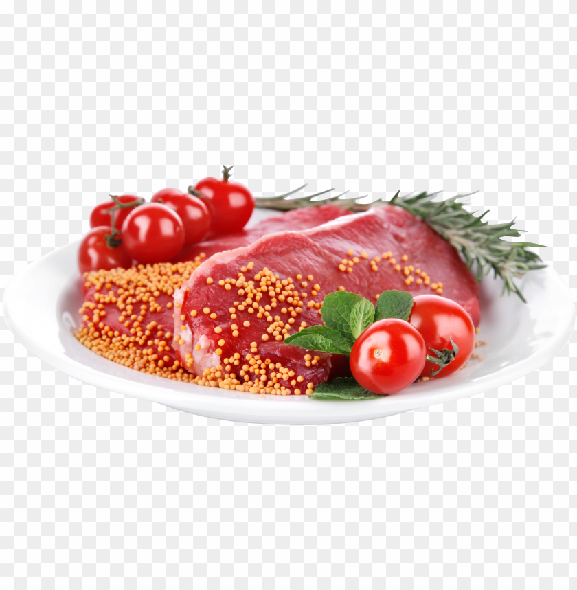 Free download | HD PNG fresh beef slices with tomato garnish PNG images ...