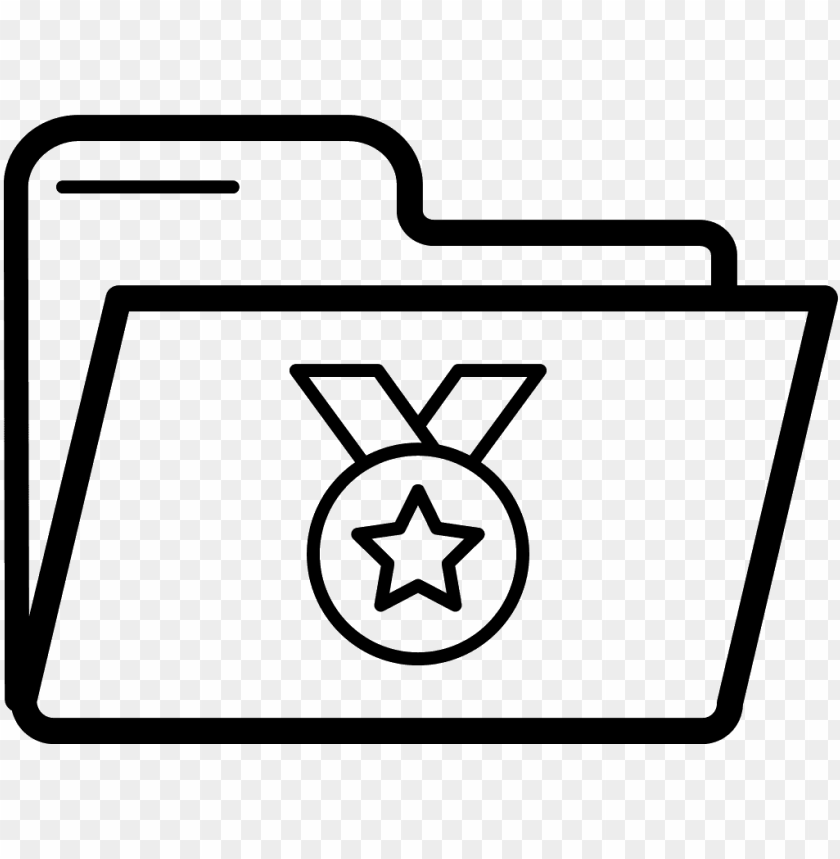 Free download | HD PNG medal and certificate folder icon icon png ...