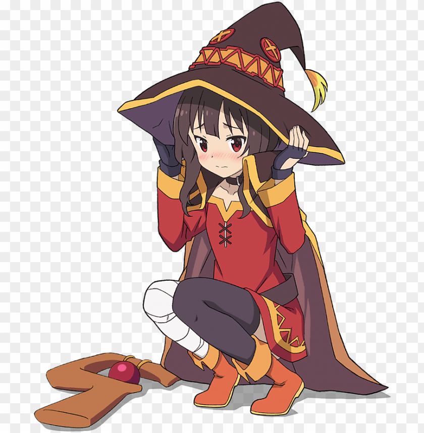 Free download | HD PNG megumin uchi hime 6 megumin hat PNG transparent with Clear Background ID ...