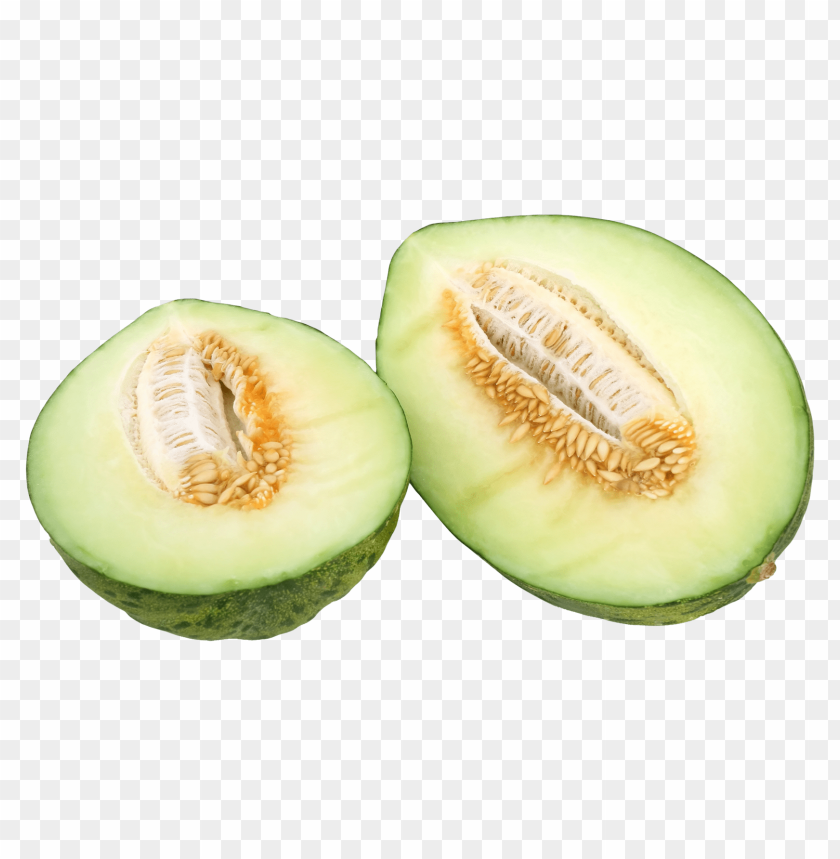 Free download | HD PNG two melon halves showing soft flesh png PNG ...
