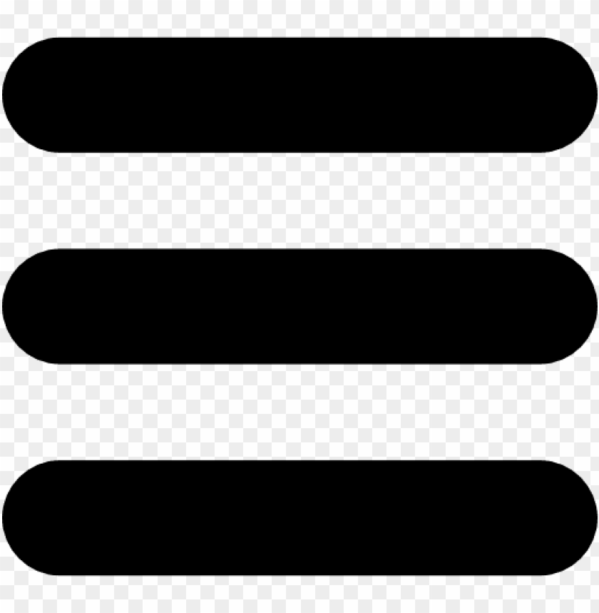 Free download | HD PNG menu icon png 3 lines PNG transparent with Clear ...
