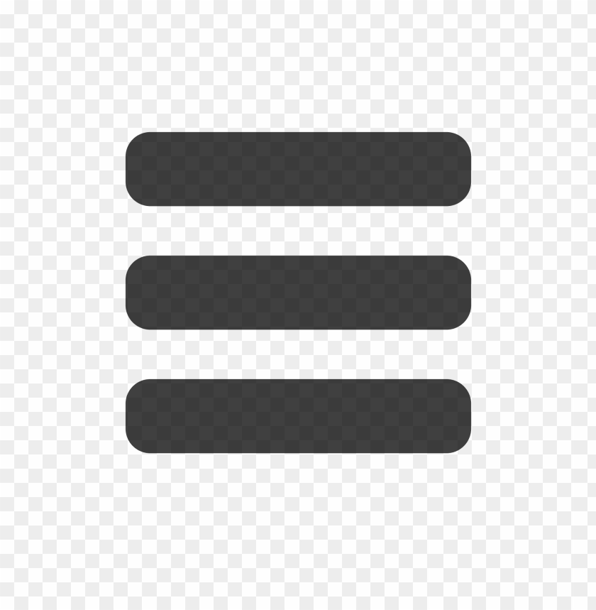 Free download | HD PNG menu icon png 3 lines PNG transparent with Clear ...