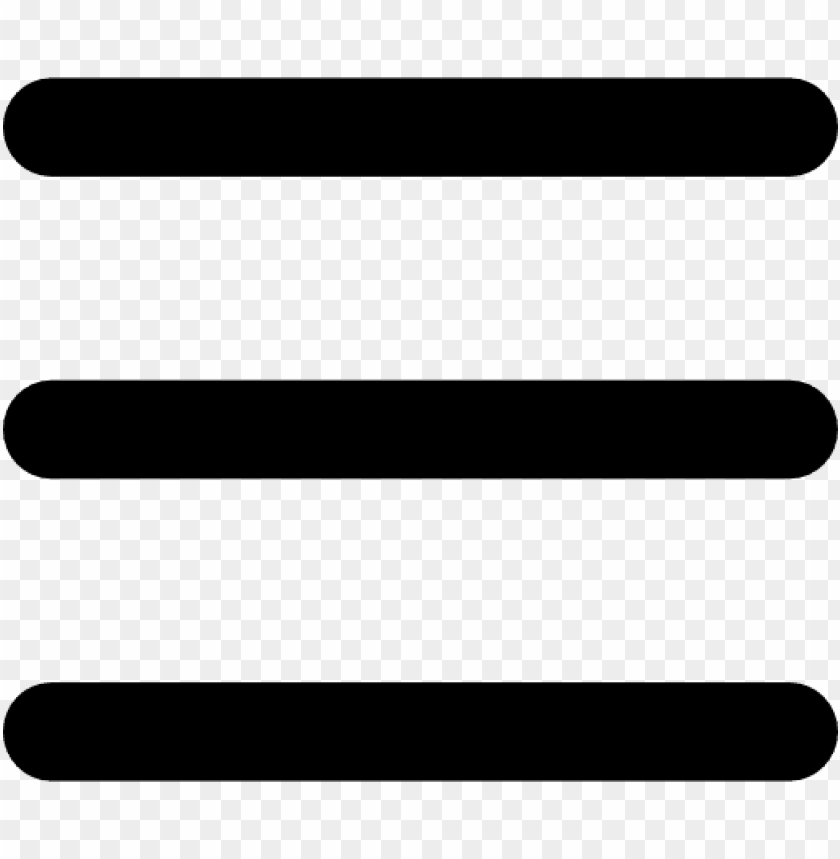 Free download | HD PNG menu icon png 3 lines PNG transparent with Clear ...