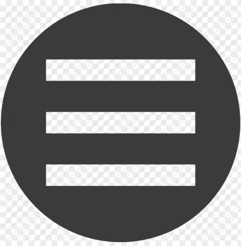 Free download | HD PNG menu icon png 3 lines PNG transparent with Clear ...