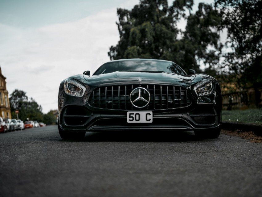 Free download | HD PNG mercedes benz mercedes car black sportscar front ...