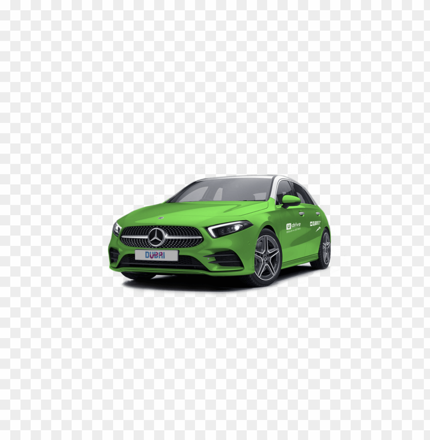 Free download | HD PNG green mercedes benz compact hatchback - Image ID ...