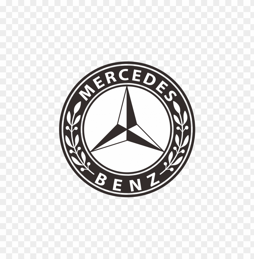 Free download | HD PNG mercedes benz vintage logo with wreath - Image ...
