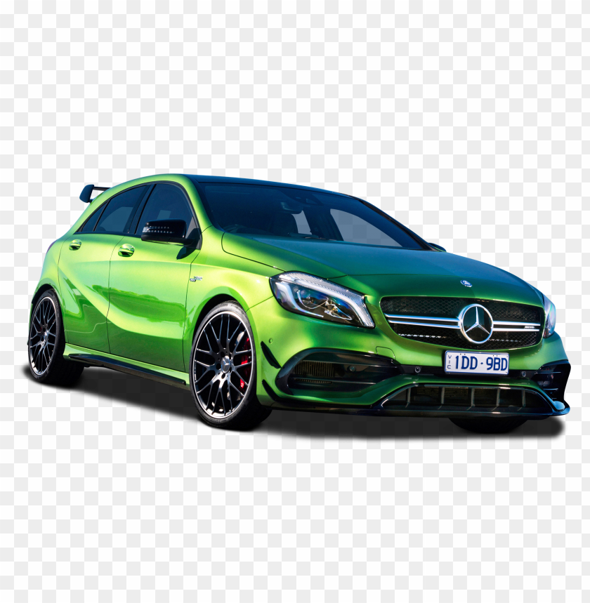 Free download | HD PNG mercedes benz green amg hatchback png | TOPpng