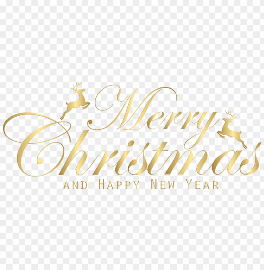 Free download | HD PNG merry christmas gold transparent PNG Images ...