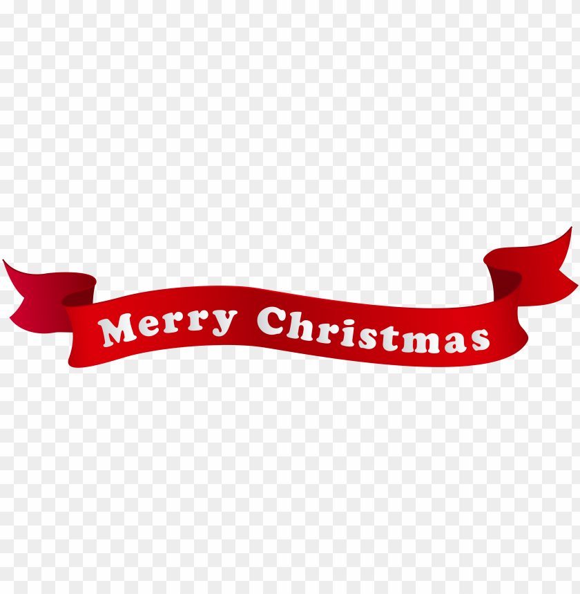 Free download | HD PNG merry christmas ribbon banner PNG transparent ...