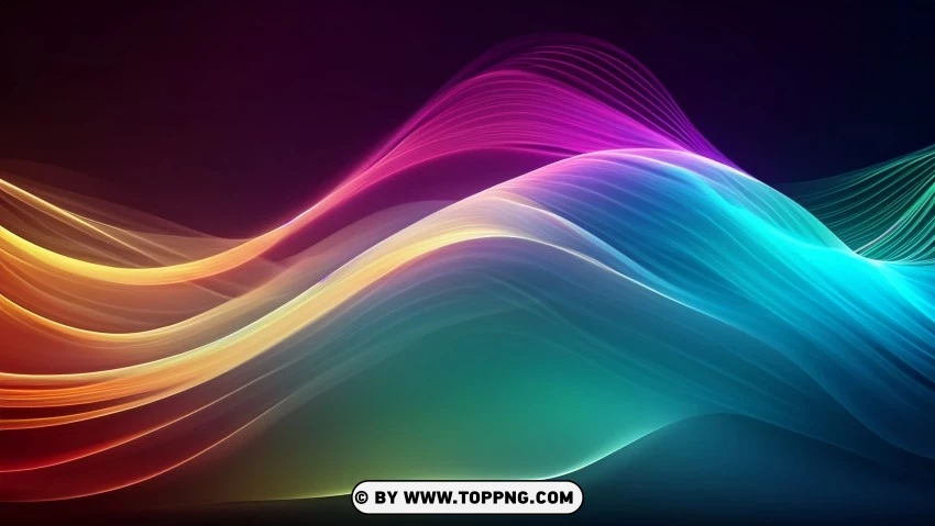 Free download | HD PNG mesmerizing abstract wave lines in motion 4k ...