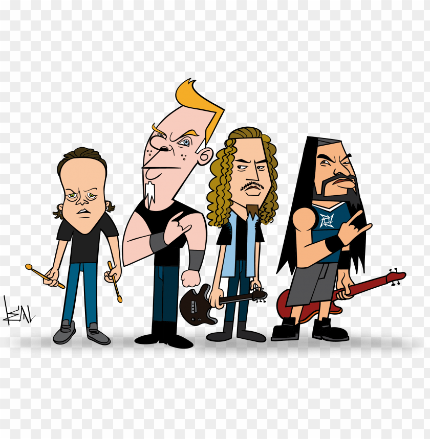 Free download | HD PNG metallica metallica cartoons scouts pin up ...