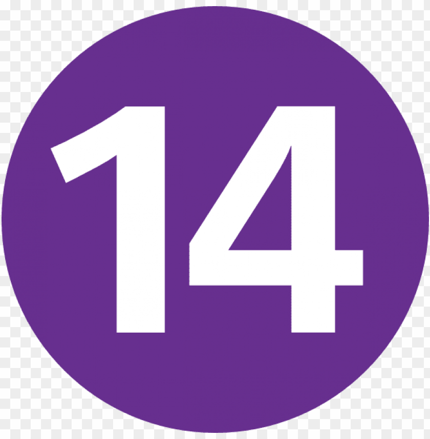 Free download | HD PNG Transparent PNG image Of purple number 14 paris ...