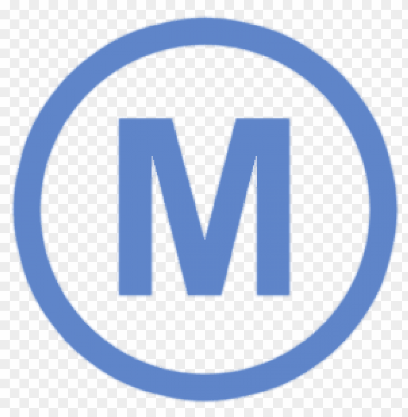Free download | HD PNG Transparent PNG image Of blue circle metro sign ...