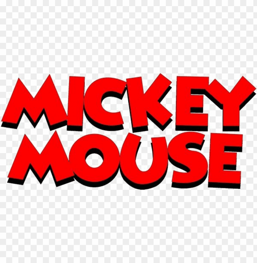 Free download | HD PNG mickey mouse name PNG transparent with Clear ...