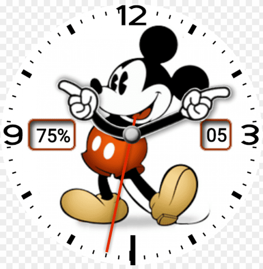 Free download | HD PNG mickey mouse watchface android PNG transparent ...