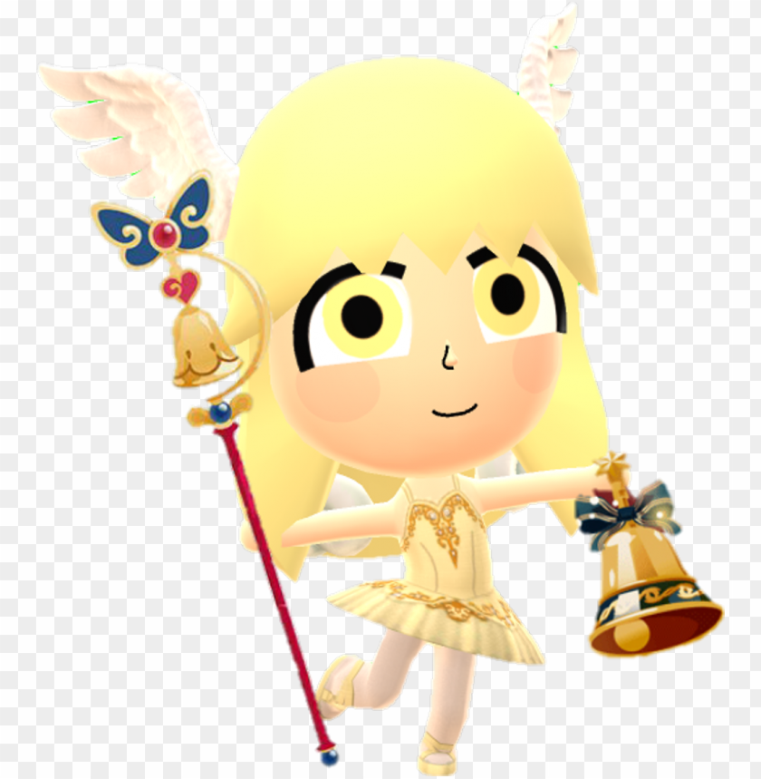 Free download | HD PNG miitomo mii character angel loli topaz yellow ...