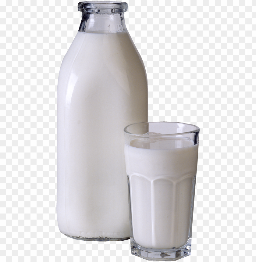 Free download | HD PNG glass bottle and glass of milk png PNG images ...