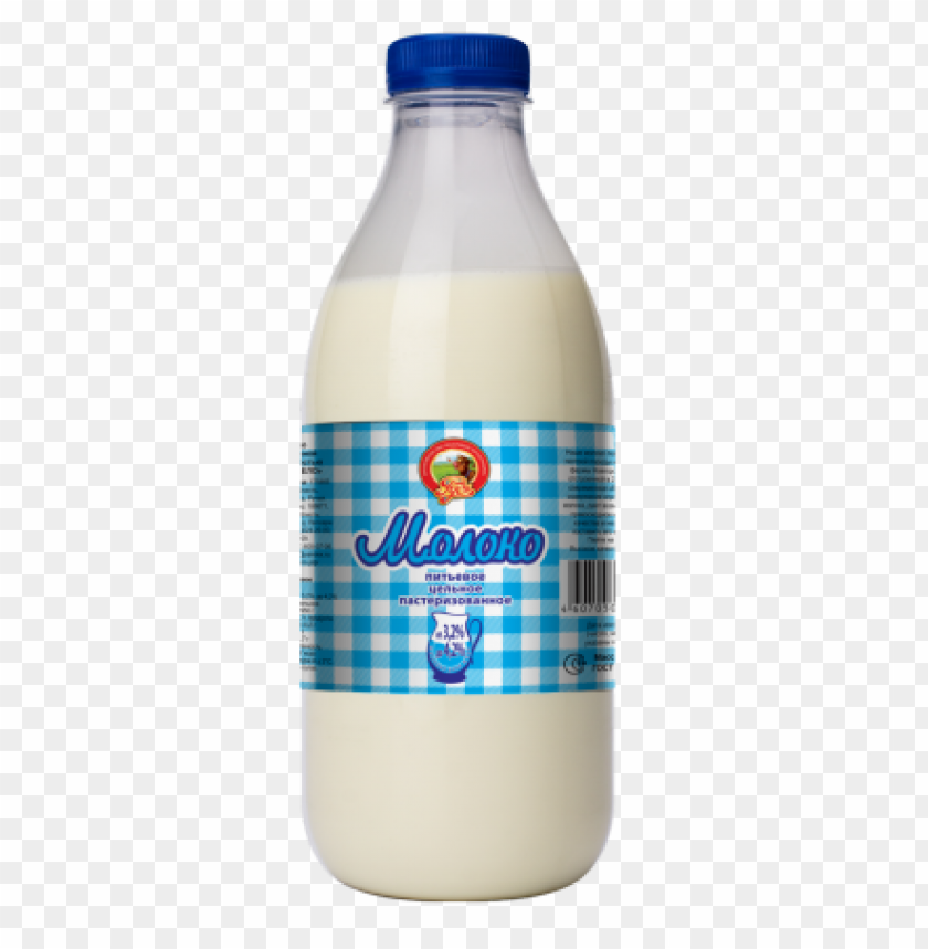 Free download | HD PNG milk bottle with blue branding PNG images with ...