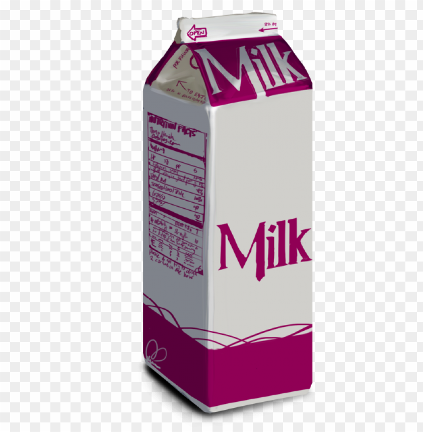 Free download | HD PNG pink carton of low fat milk PNG images with ...