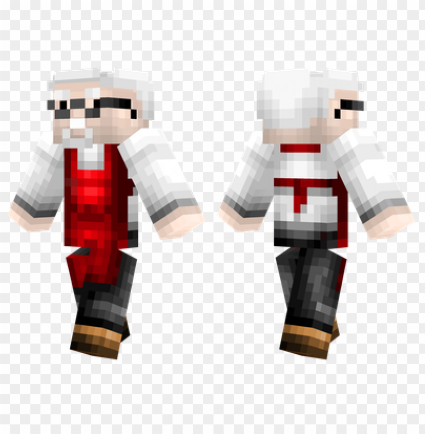 Free download | HD PNG minecraft skins colonel sanders skin PNG ...