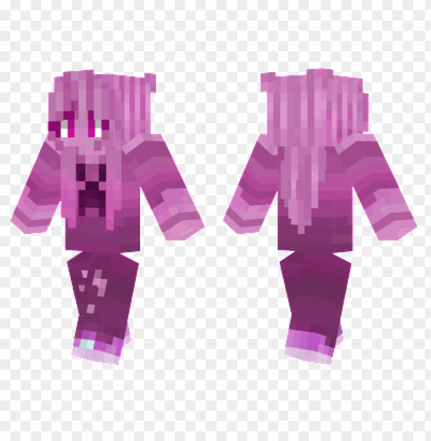 Free download | HD PNG minecraft skins purple creeper skin PNG ...