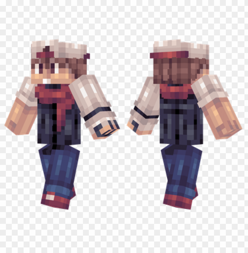 Free download | HD PNG minecraft skins red scarf skin PNG transparent ...