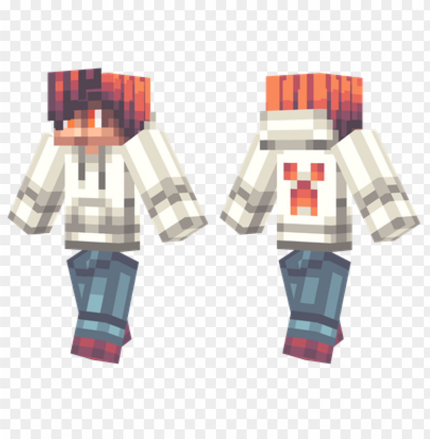 Free download | HD PNG minecraft skins white hoodie skin PNG ...