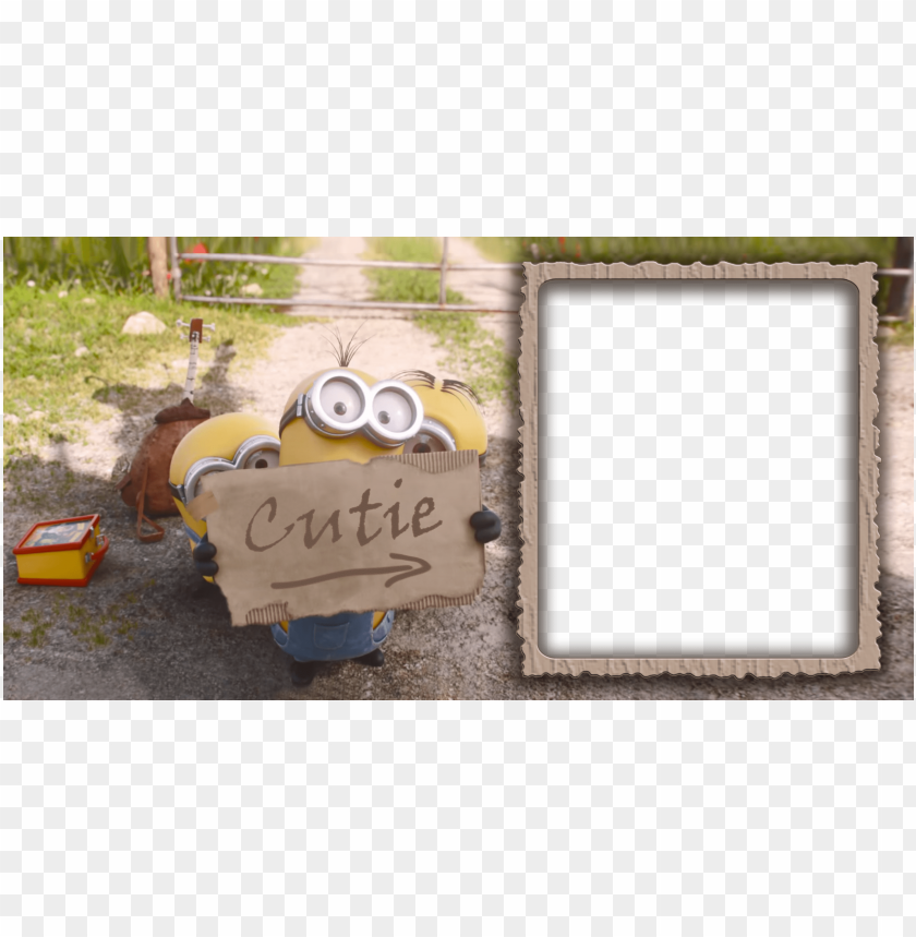 Free download | HD PNG minions 2015 cutie kids frame background best ...