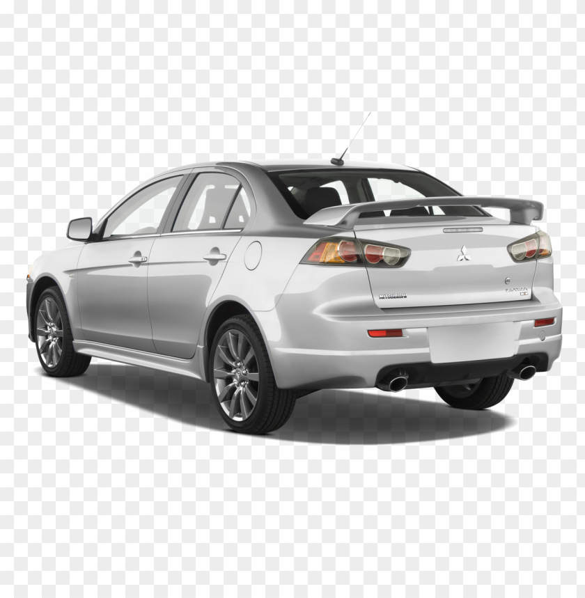 Free download | HD PNG white mitsubishi lancer rear view - Image ID ...