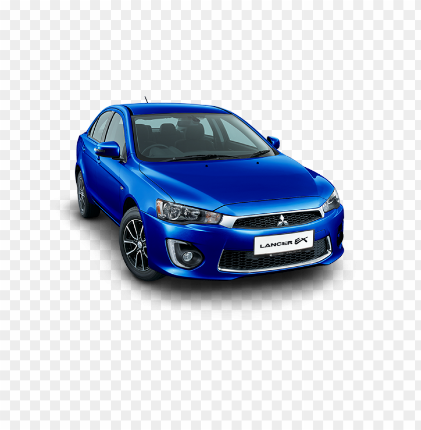 Free download | HD PNG blue mitsubishi lancer sedan front design ...