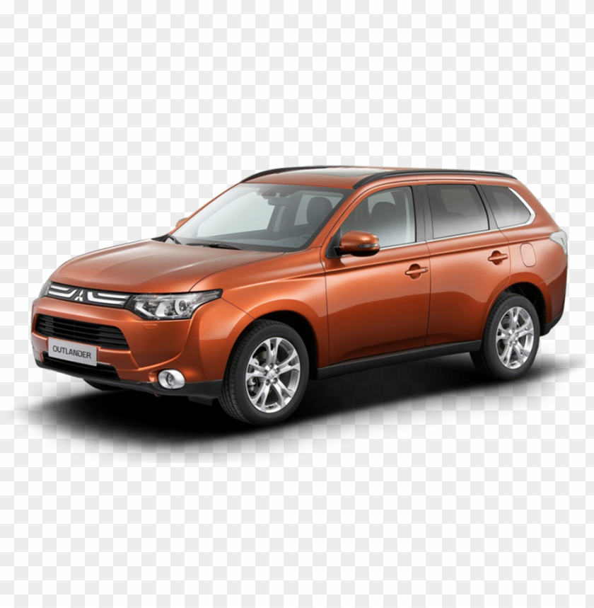 Free download | HD PNG orange mitsubishi outlander compact suv - Image ...
