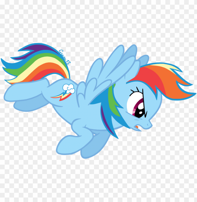 Mlp Rainbow Dash Base Ms Paint
