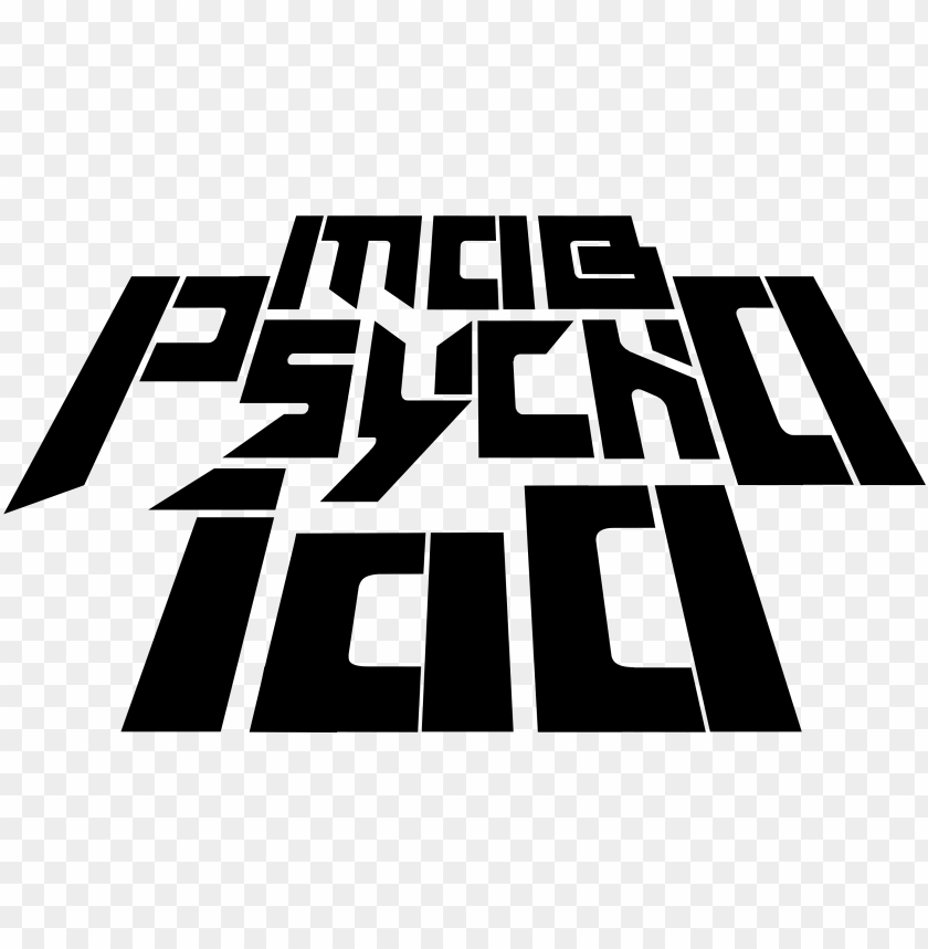 Free download | HD PNG mob psycho 100 english logo mob psycho 100 title ...