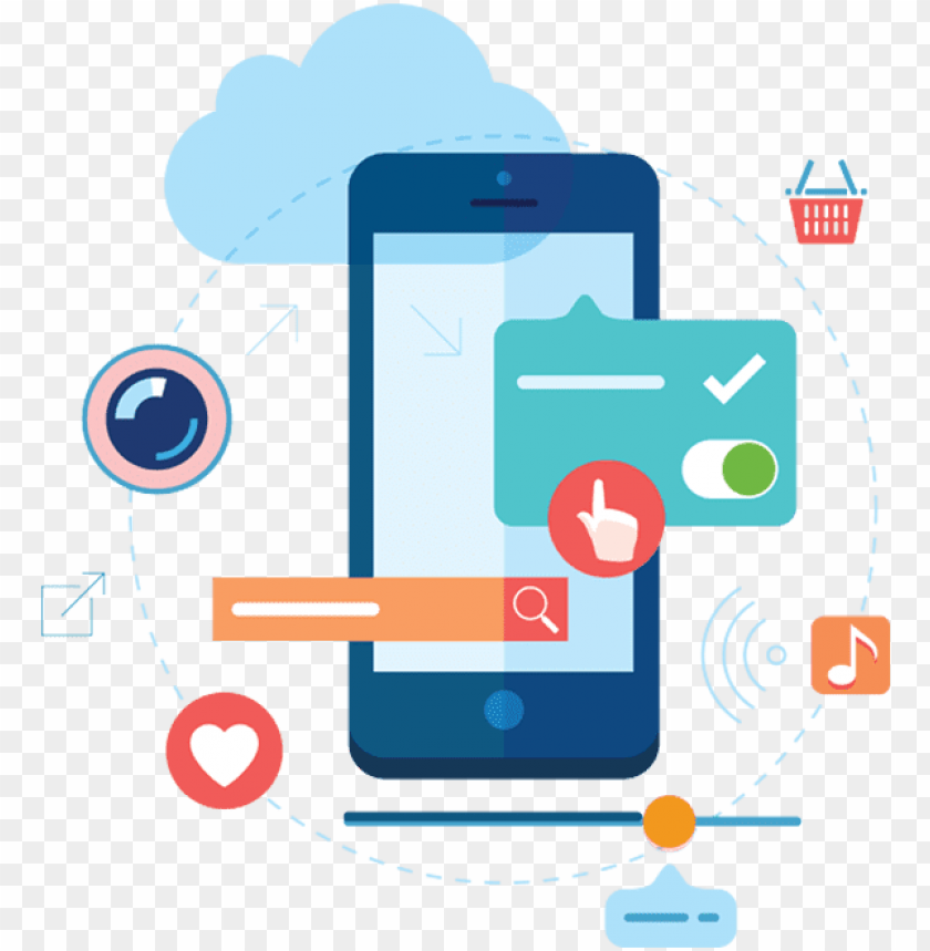 Free download | HD PNG mobile app development vector mobile app vector ...