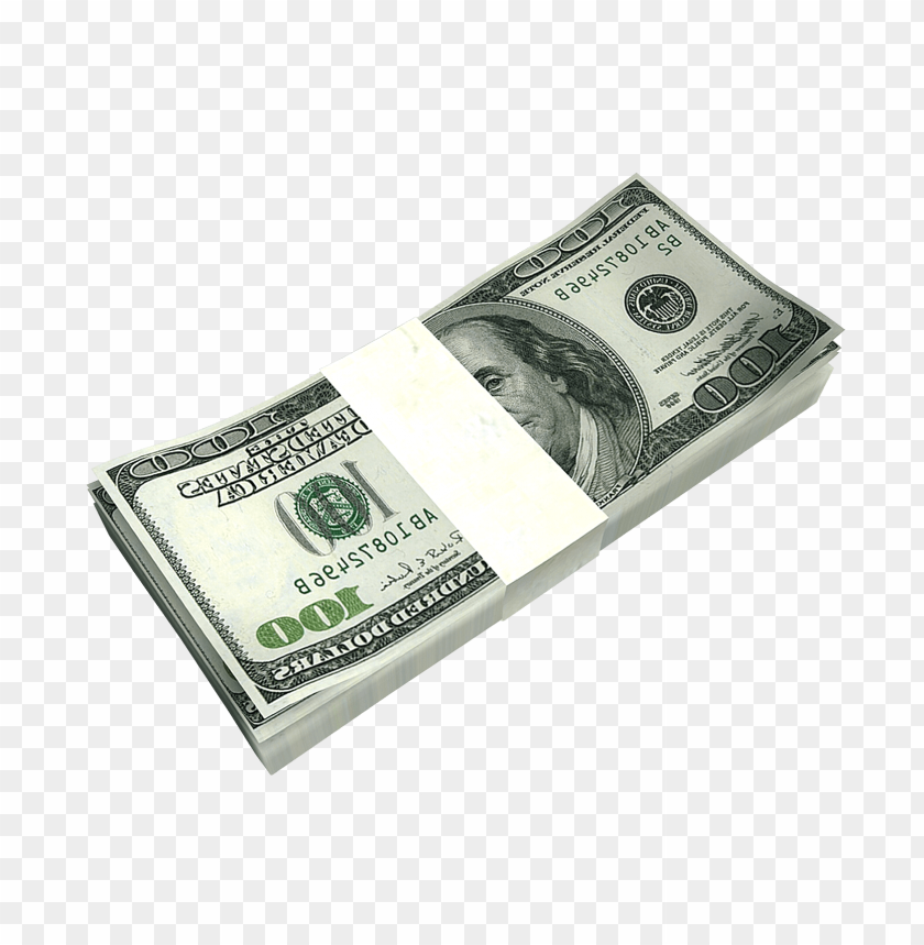 Free download | HD PNG dollar bills wrapped in stack transparent ...