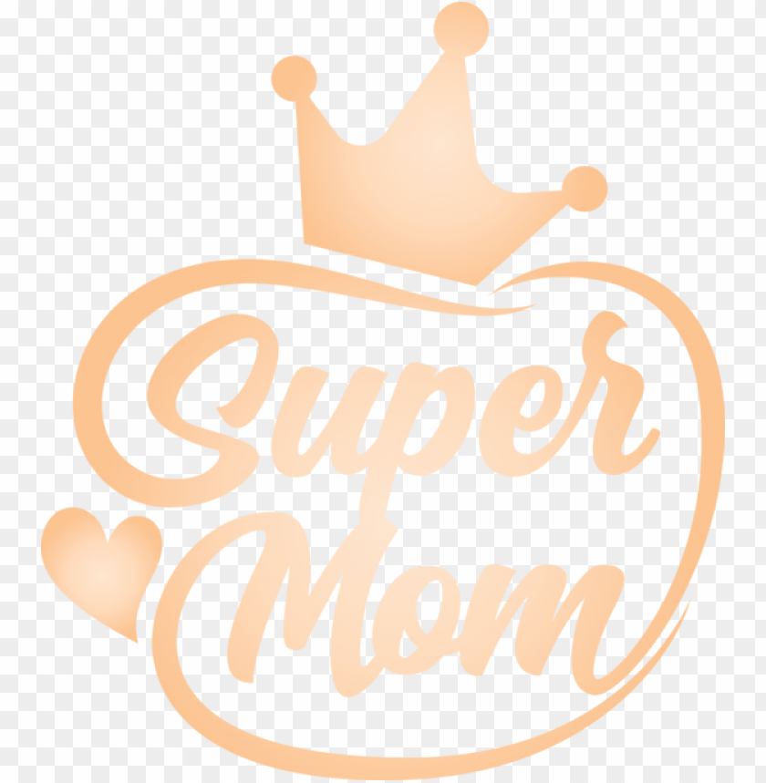 Free download | HD PNG mothers day logo produce line for super mom for ...