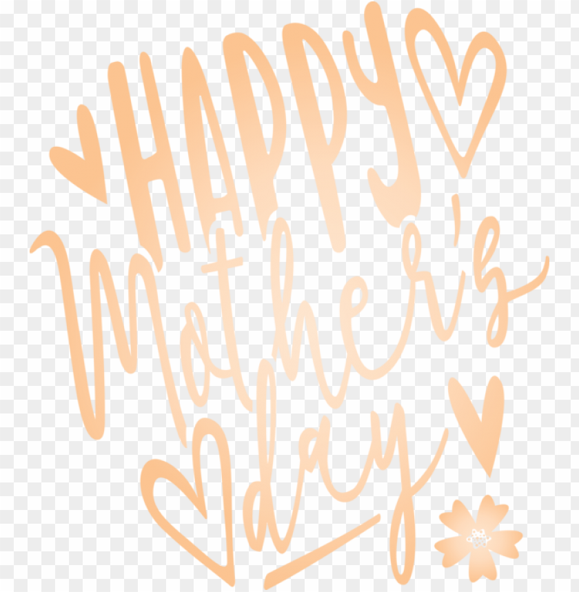 Free download | HD PNG mothers day text font line for mothers day ...