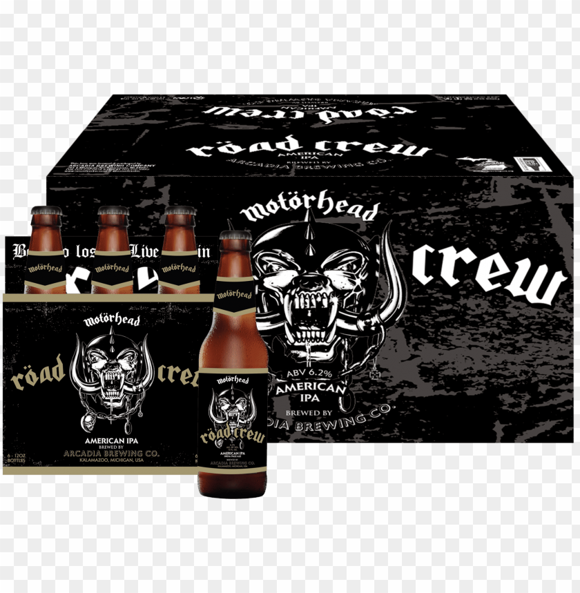 Free download | HD PNG mötorhead röad crew us beer motorhead road crew ...