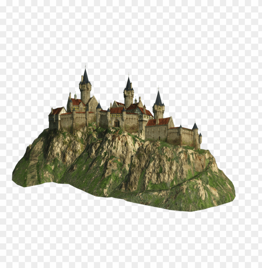 Free download | HD PNG PNG image of hill with small castle png with a ...