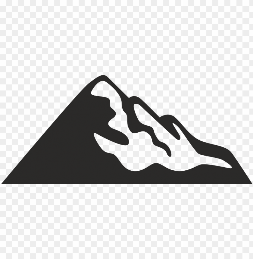 Free download | HD PNG mountain icon black background mountain ico PNG ...