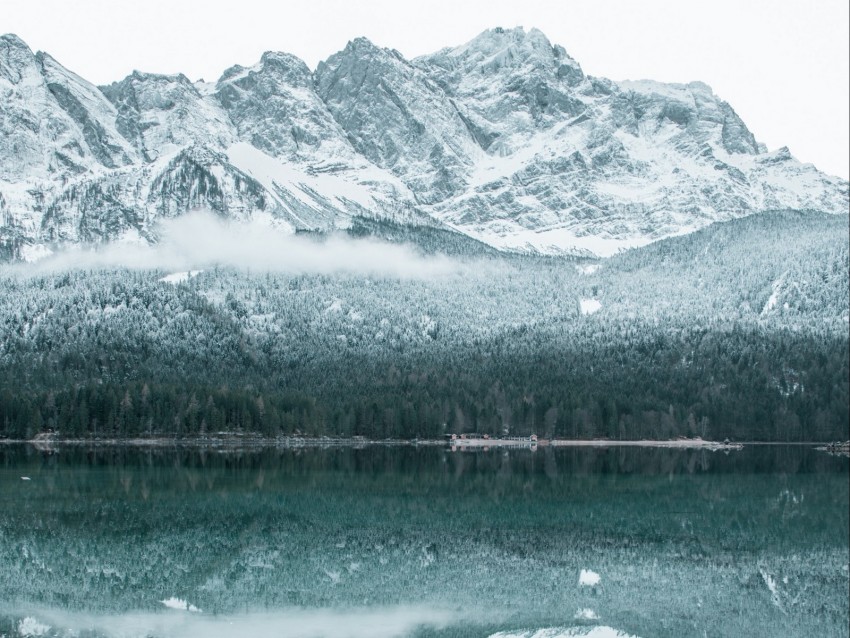 Free download | HD PNG mountain lake winter snow reflection 4k ...