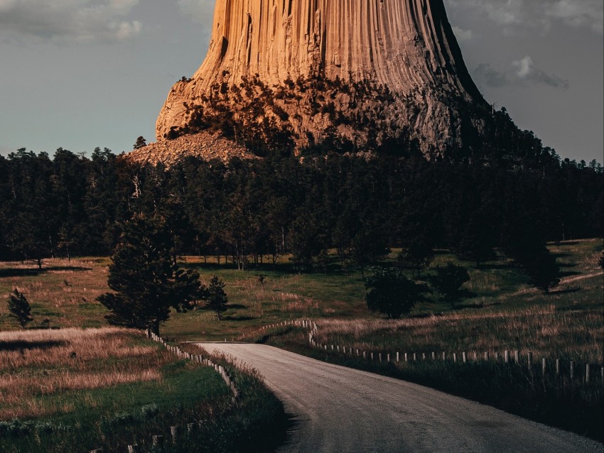 Free download | HD PNG mountain rock road trees landscape 4k wallpaper ...