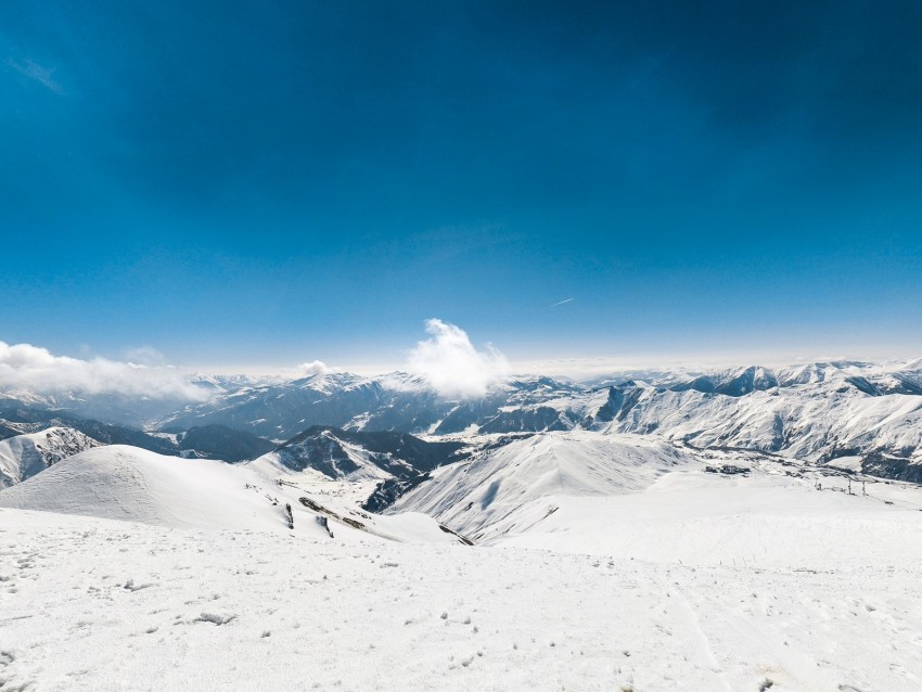 Free download | HD PNG mountains sky snow georgia 4k wallpaper | TOPpng